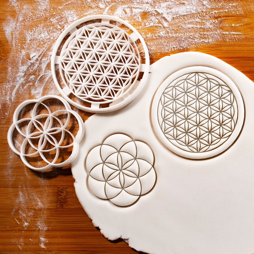 Set of 2 Sacred Geometry Cookie Cutters – Bakerlogy