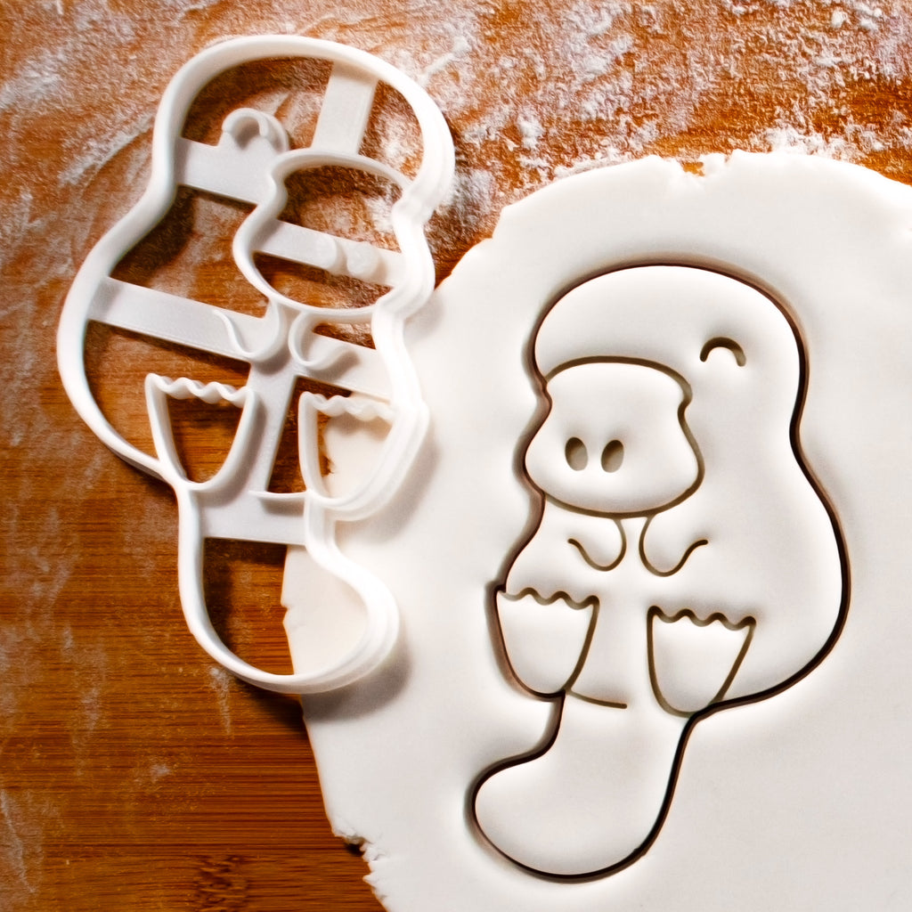 Cute Platypus Cookie Cutter – Bakerlogy