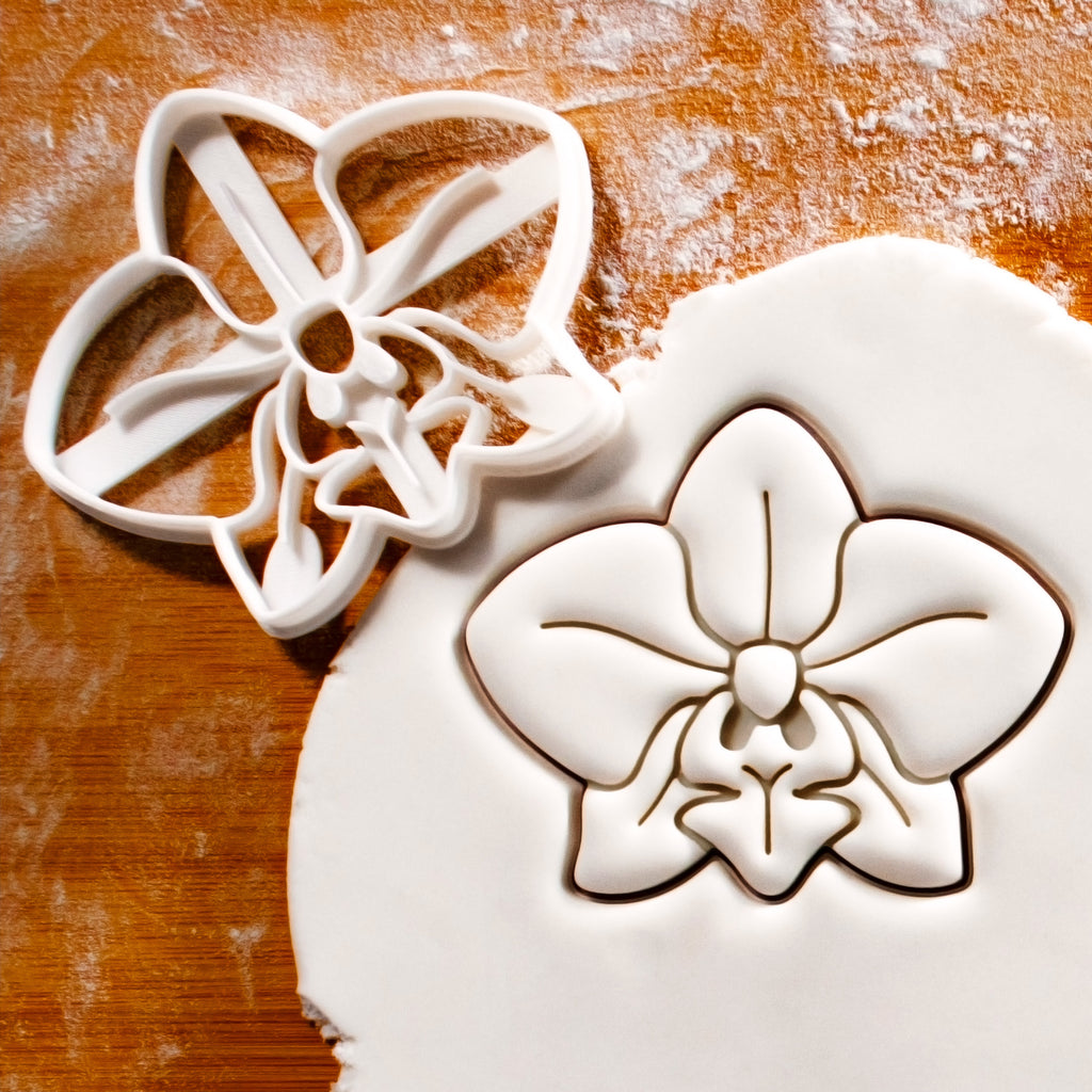 Orchid Flower Cookie Cutter – Bakerlogy