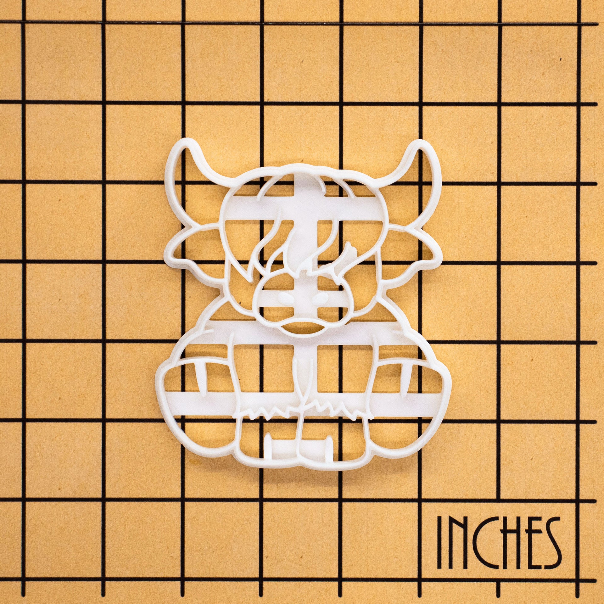 Cute Highland Cow Cookie Cutter – Bakerlogy