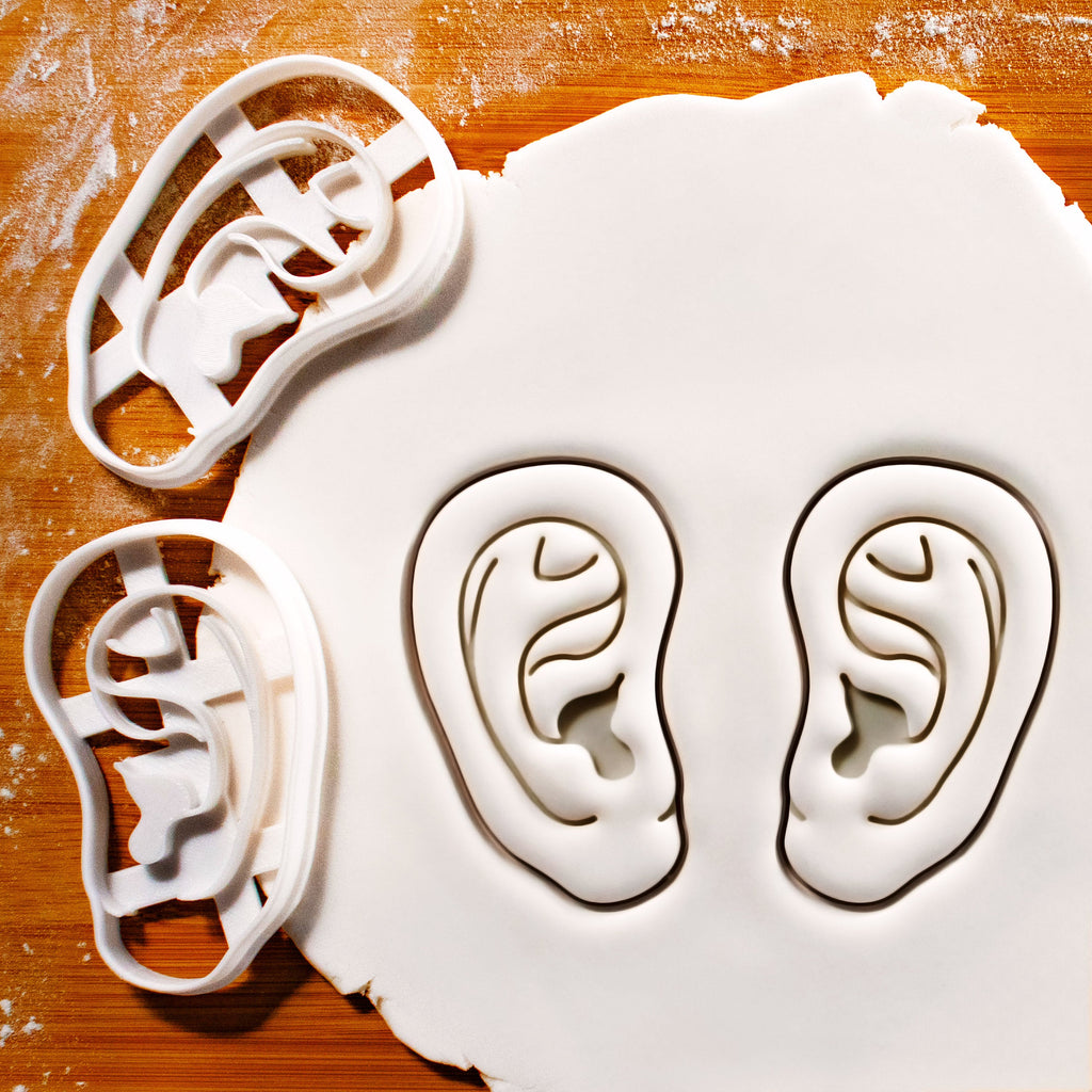 Pair of Human Ears Cookie Cutters – Bakerlogy