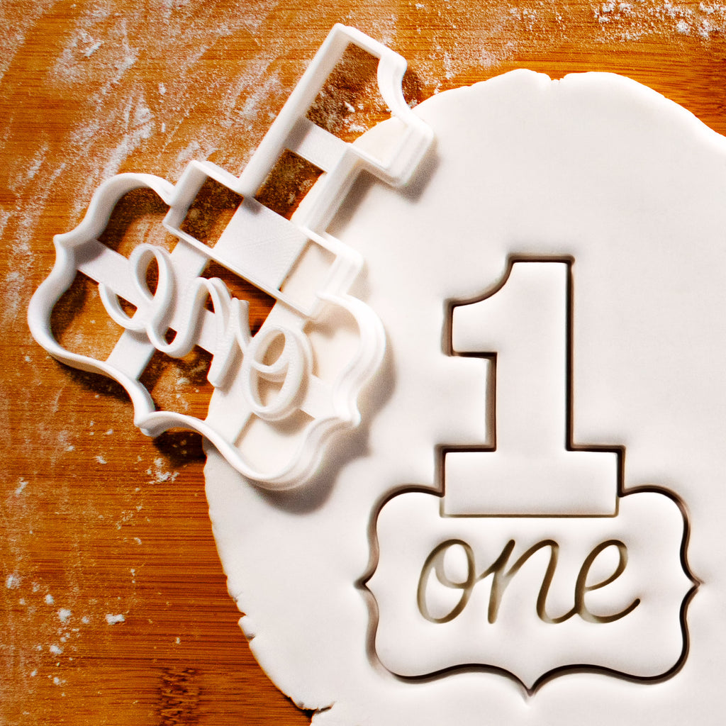 Number 1 Cookie Cutter – Bakerlogy