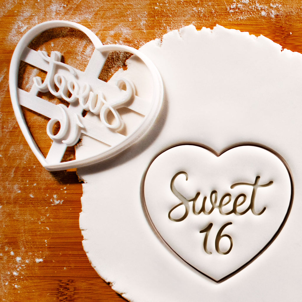Sweet 16 Cookie Cutter – Bakerlogy
