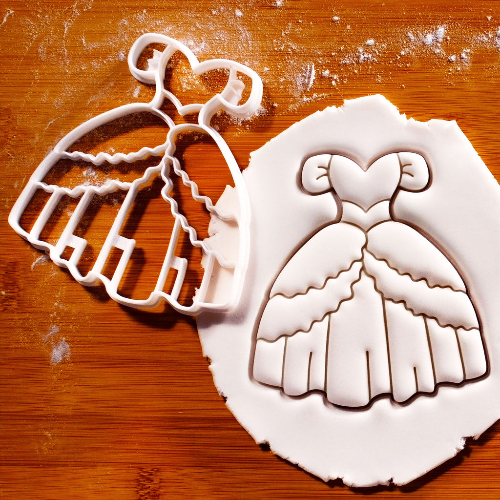 Princess Dress Cookie Cutter – Bakerlogy