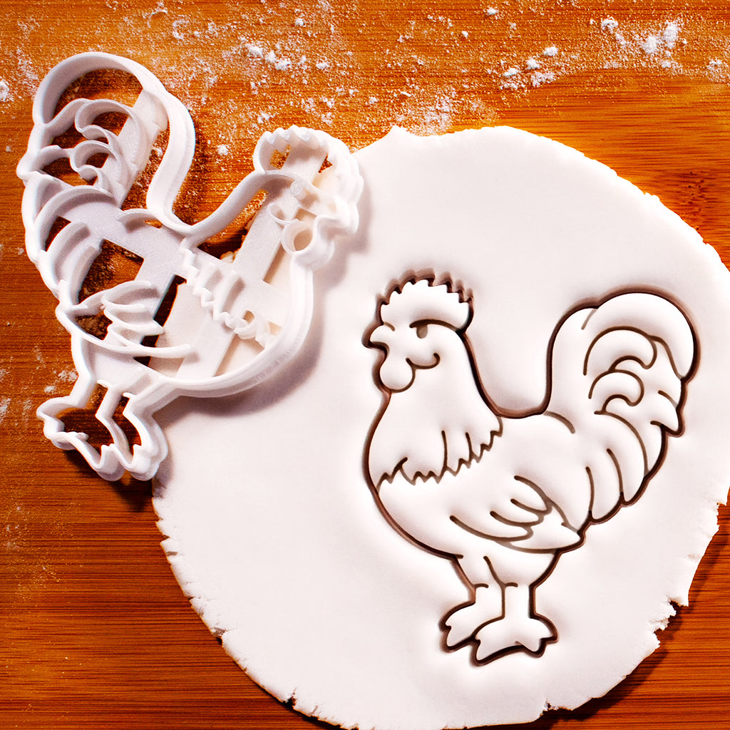 Rooster Cookie Cutter – Bakerlogy
