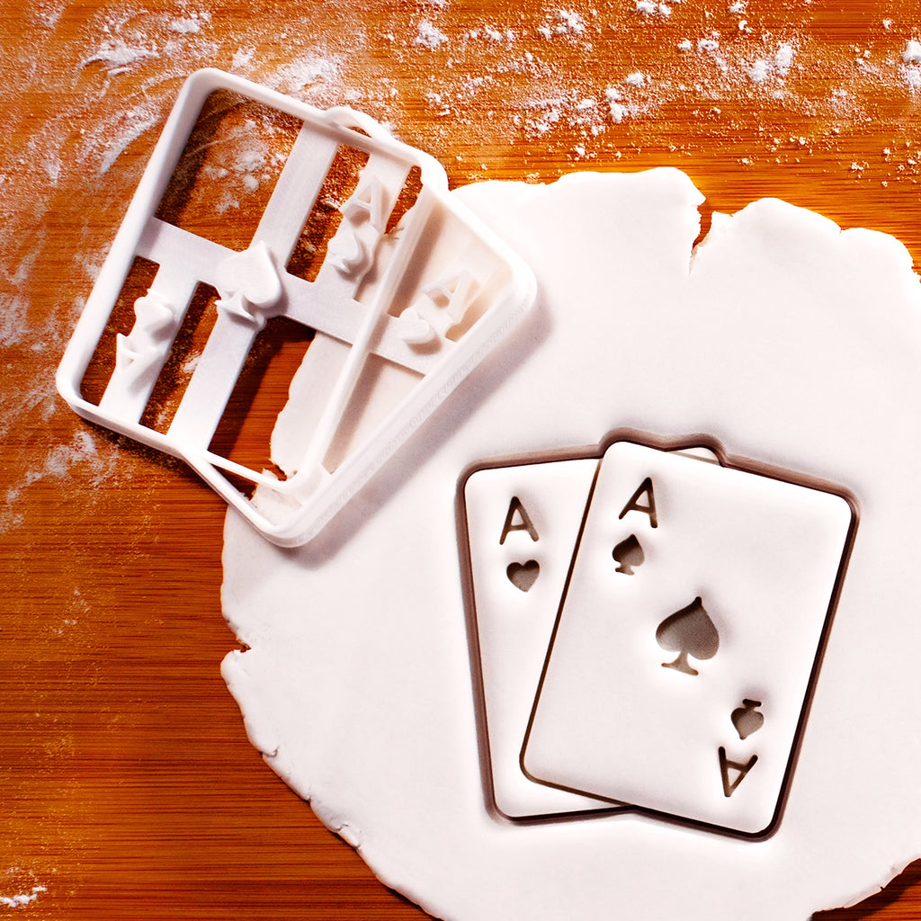 Double Ace Cards Cookie Cutter – Bakerlogy