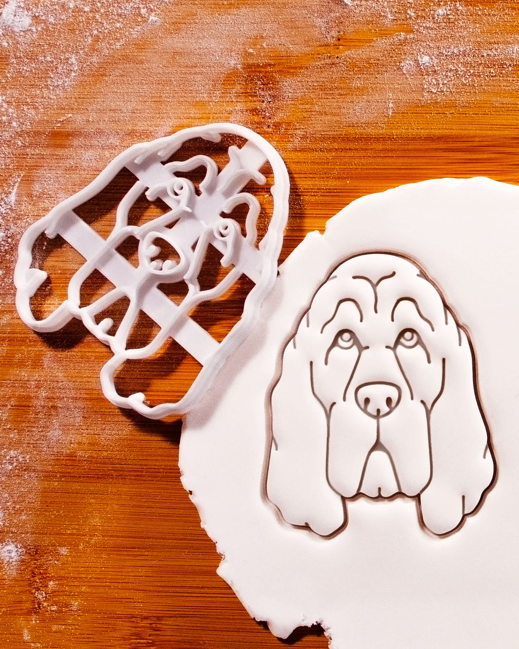 Bloodhound Face Cookie Cutter – Bakerlogy