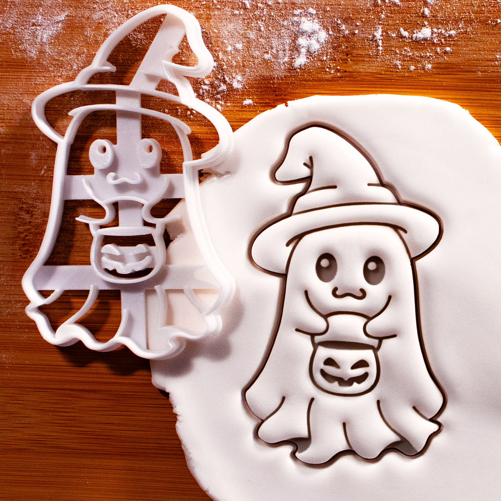 Boo for Treats Cookie Cutter – Cute Ghost Halloween Fondant Biscuit ...