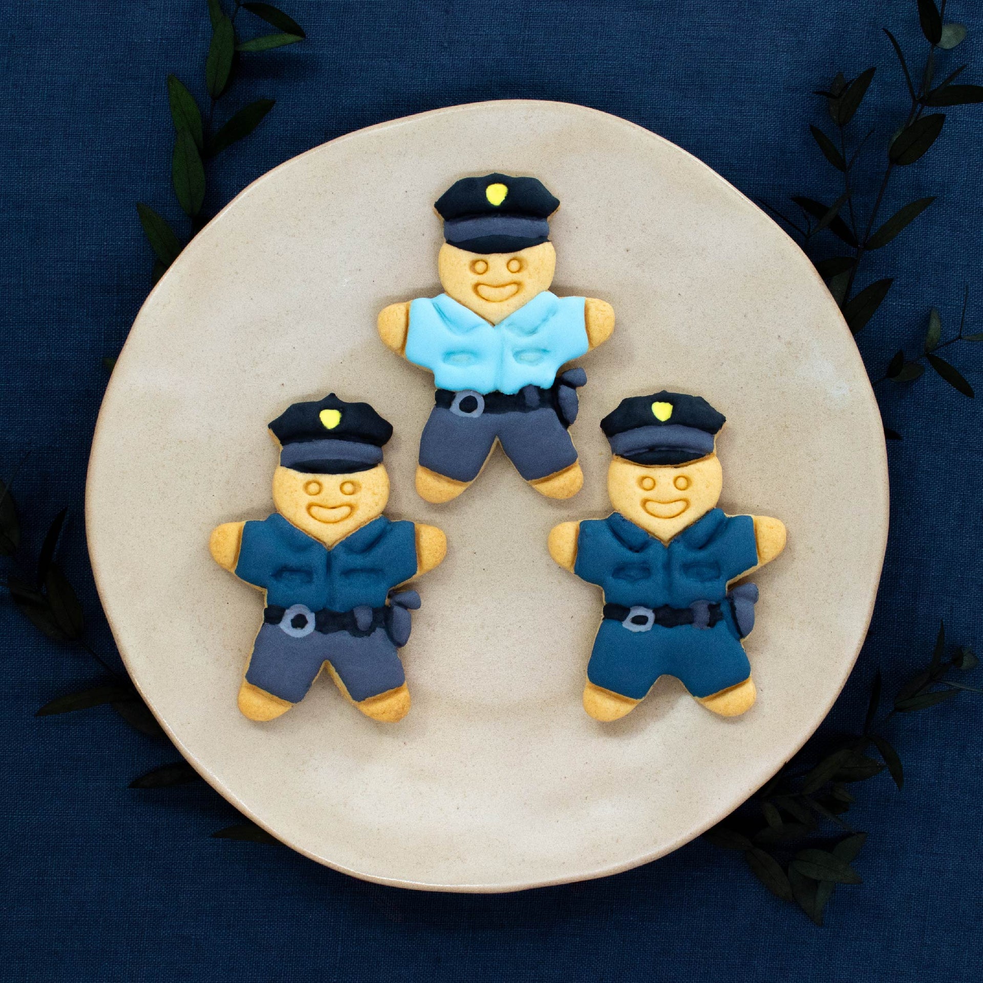 Police Officer Gingerbread Cookie Cutter – Bakerlogy