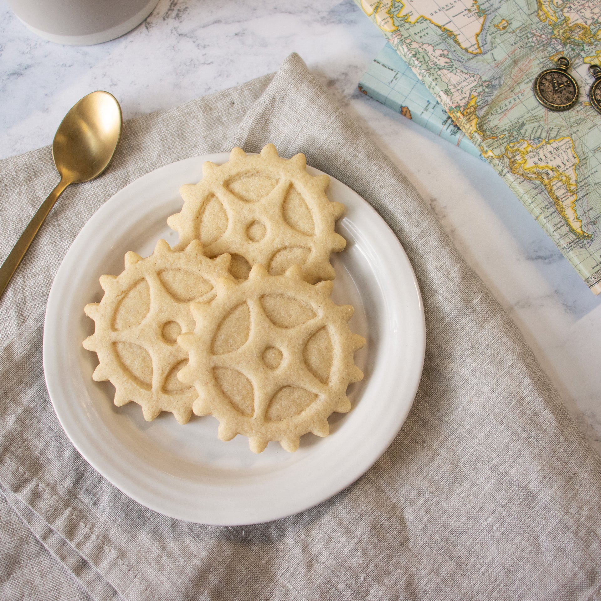 Steampunk Gear Cookie Cutter – Bakerlogy