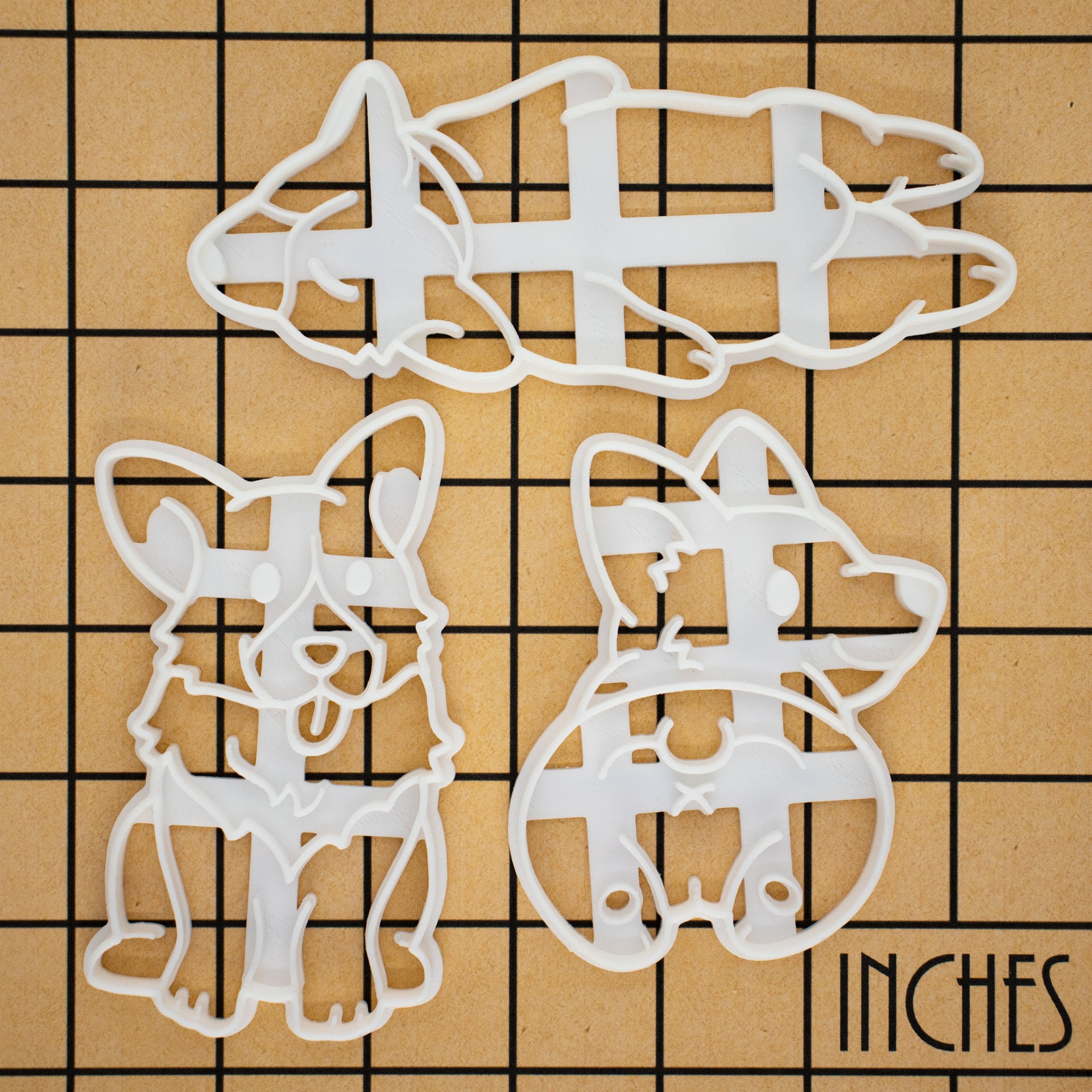 Promo Set: 3 Corgi Cookie Cutters – Bakerlogy