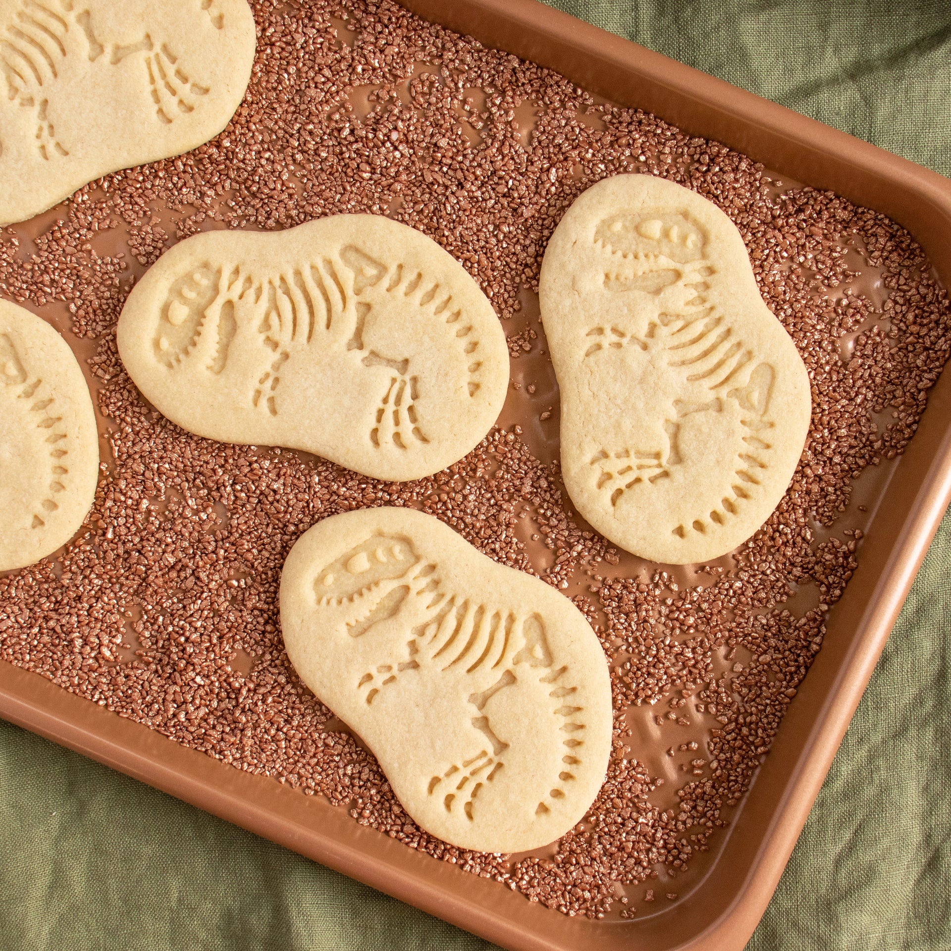 T-Rex Fossil Dinosaur Cookie Cutter – Bakerlogy