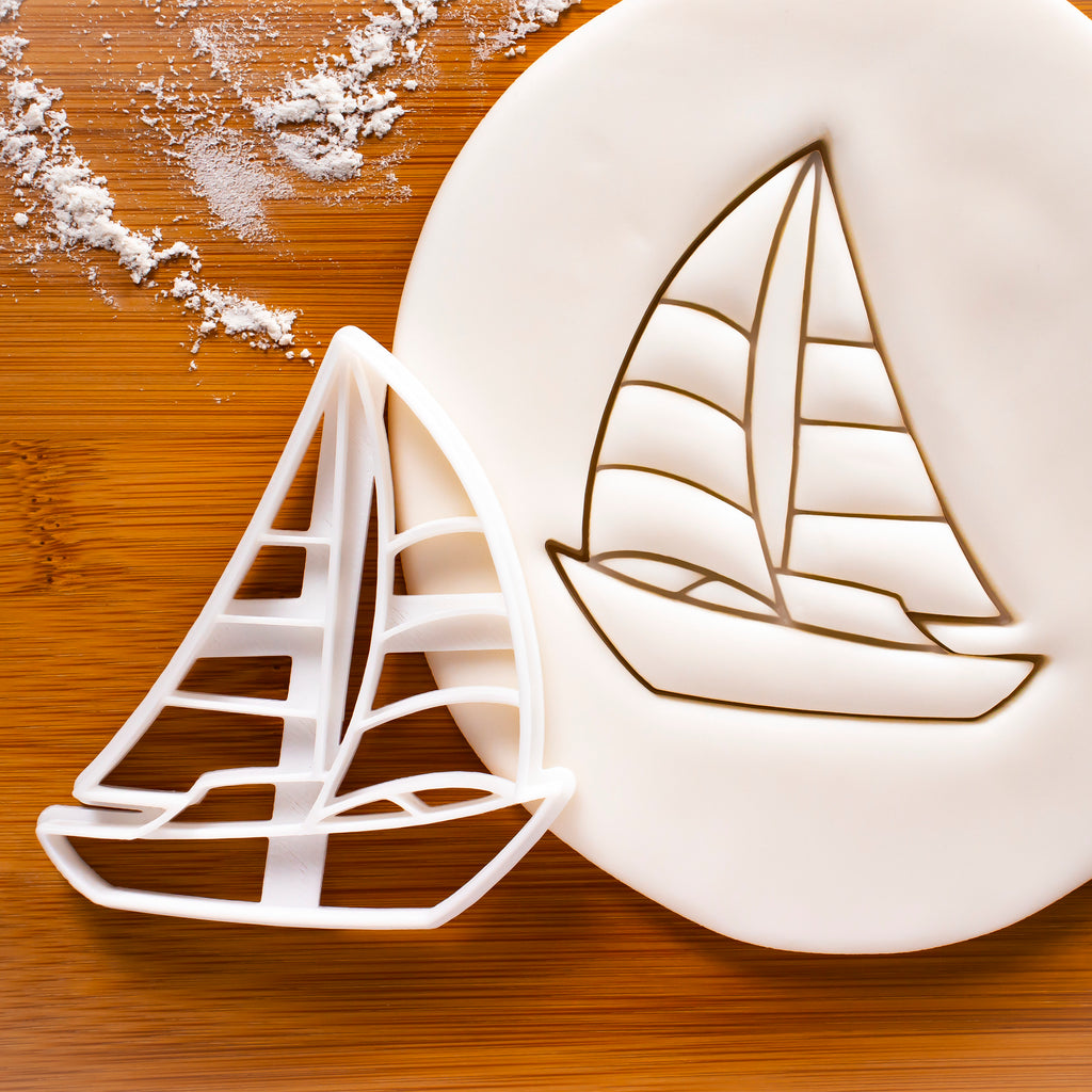 Sail Boat Cookie Cutter – Bakerlogy