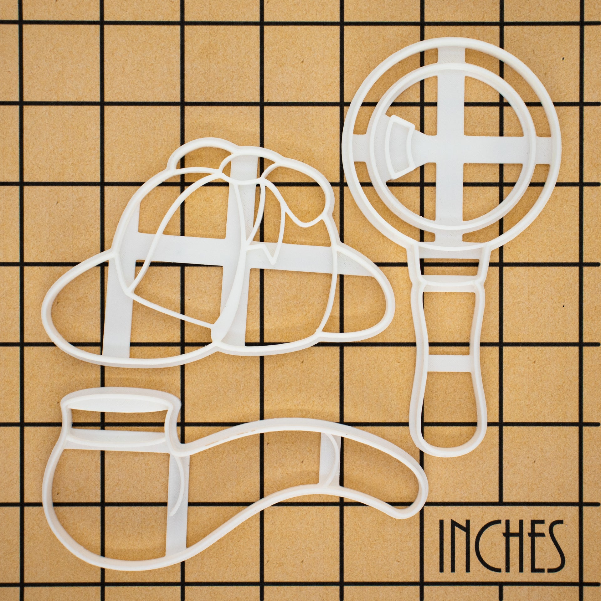 Sherlock Holmes Deerstalker Cap, Magnifying Glass & Pipe Cookie Cutter ...