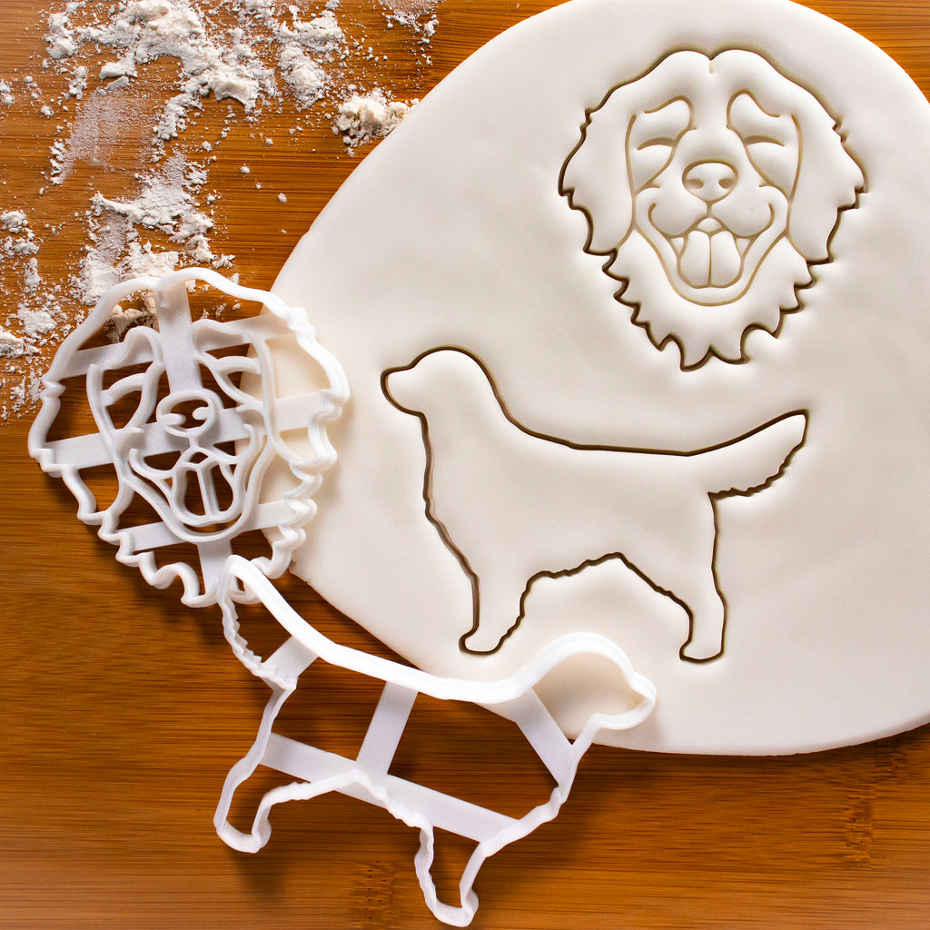 Set of 2 Golden Retriever Cookie Cutters – Bakerlogy