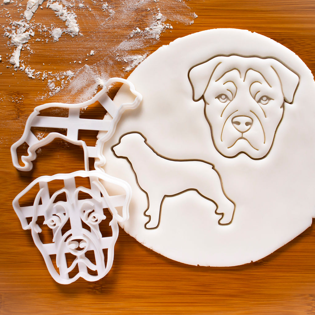 Set of 2 Rottweiler Cookie Cutters – Bakerlogy