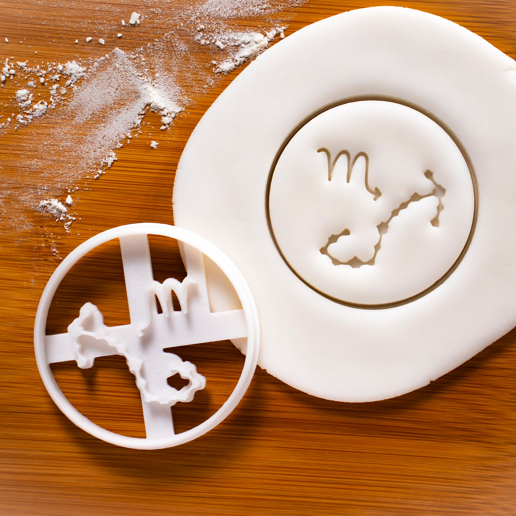 Scorpio Zodiac Sign & Constellation Cookie Cutter – Bakerlogy