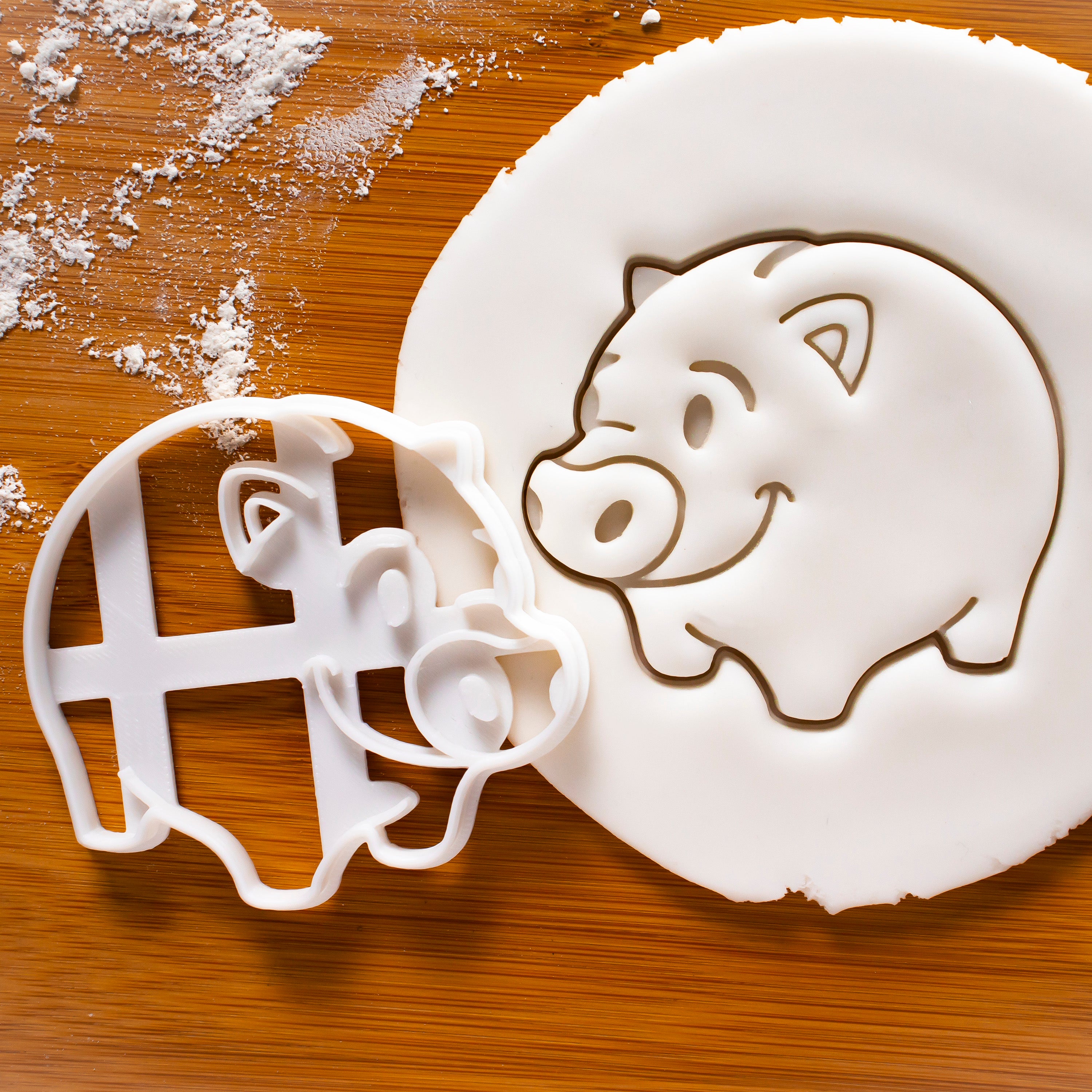 Piggy cookie cutter store