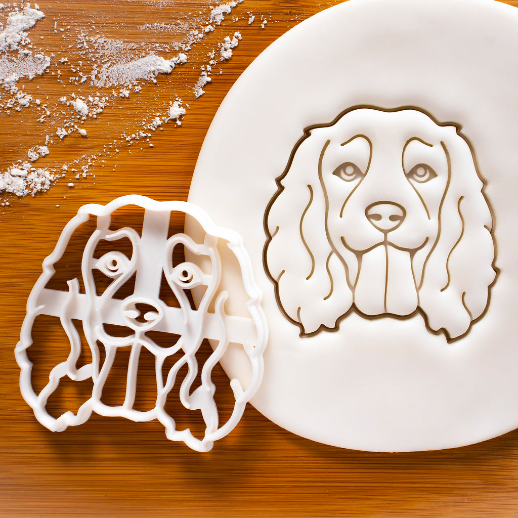 Working Cocker Spaniel Face Cookie Cutter – Bakerlogy