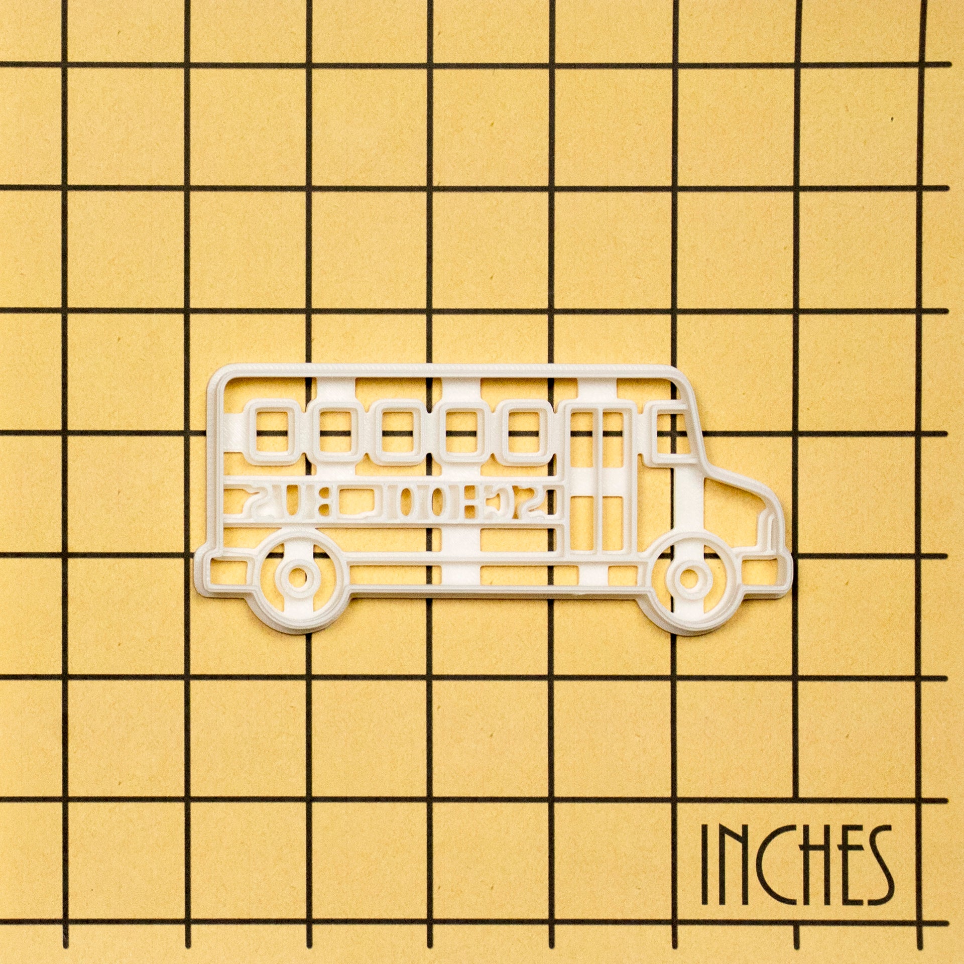Back to School School Bus Cookie Cutter – Bakerlogy