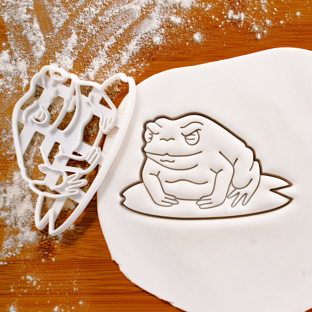 Chillax Toad Cookie Cutter – Bakerlogy