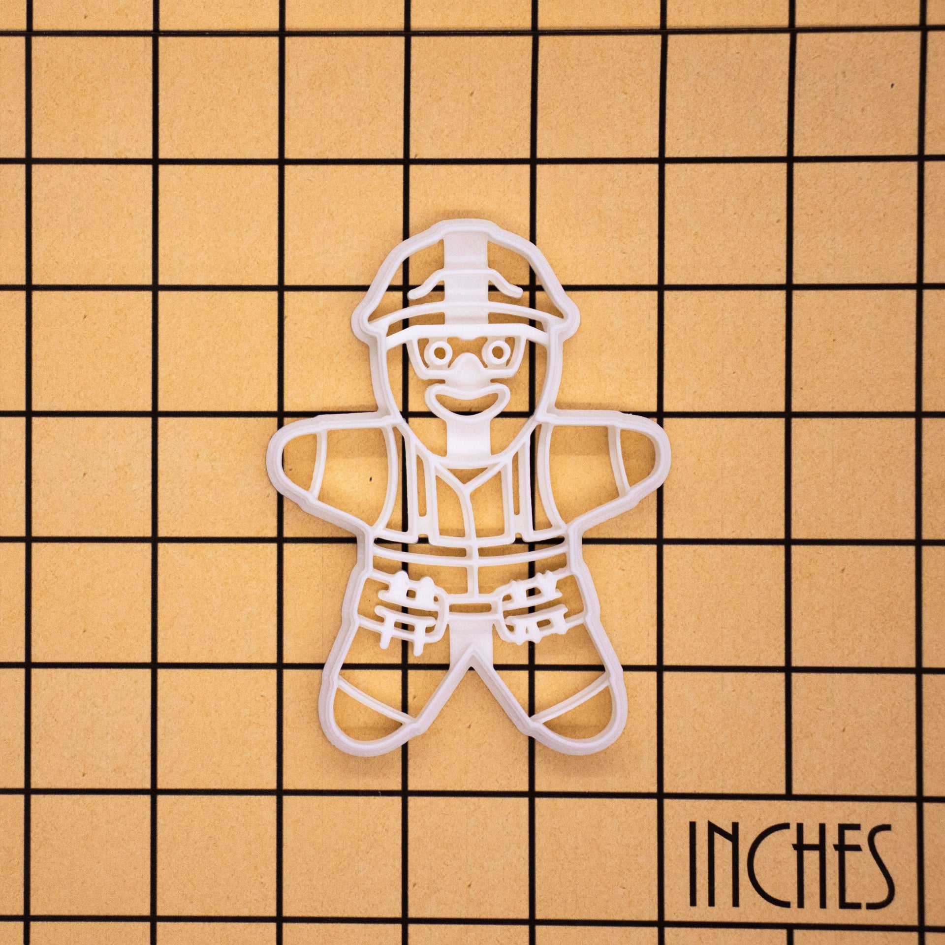 Gingerbread Construction Worker Cookie Cutter – Bakerlogy