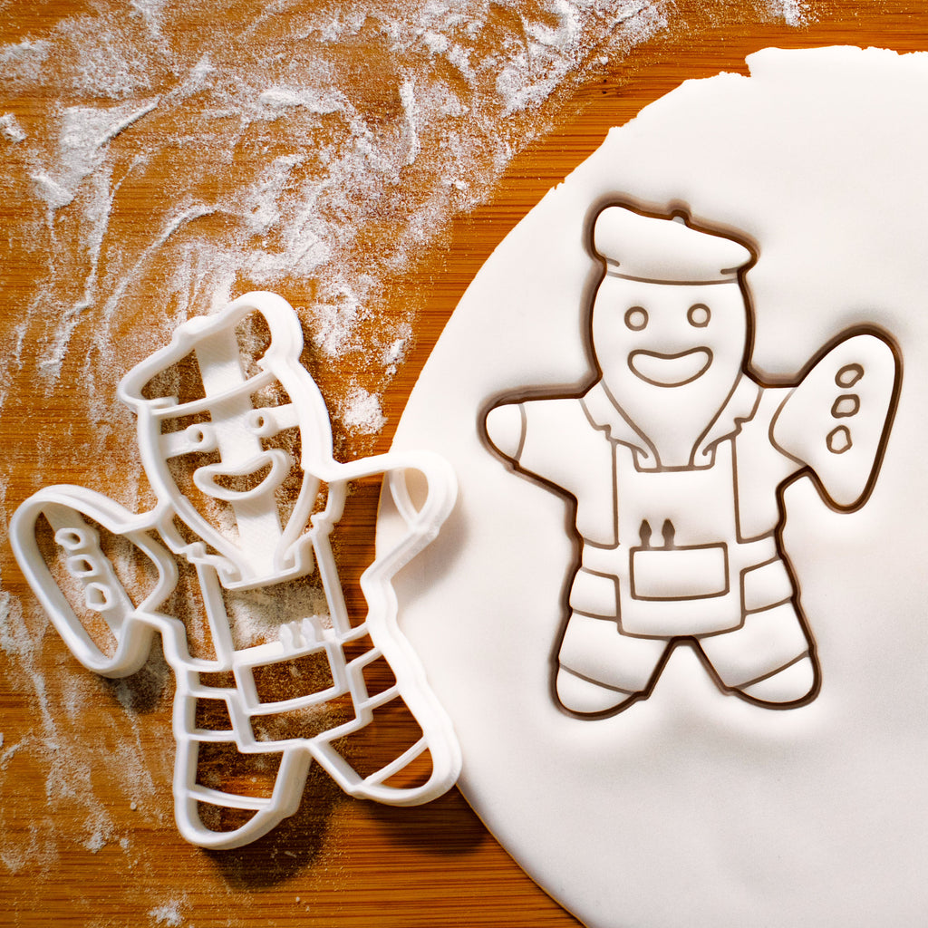 Gingerbread Artist Cookie Cutter – Bakerlogy