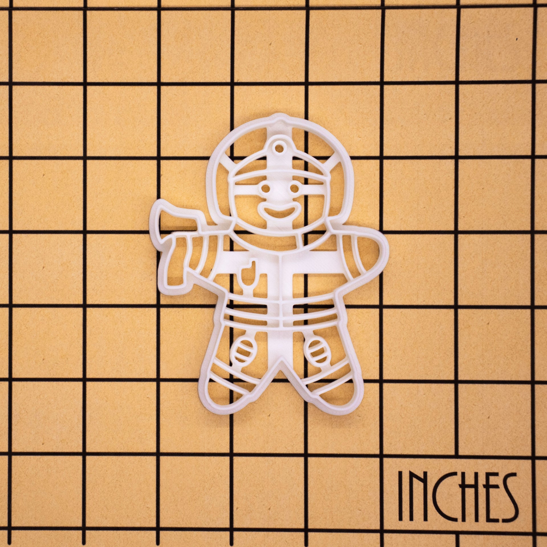 Firefighter Gingerbread Cookie Cutter – Bakerlogy