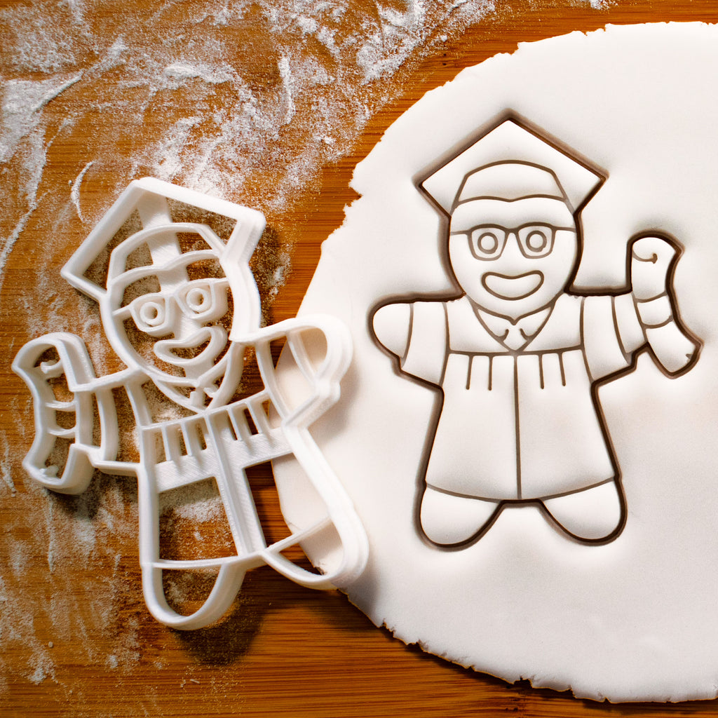 Graduation Gingerbread Cookie Cutter – Bakerlogy