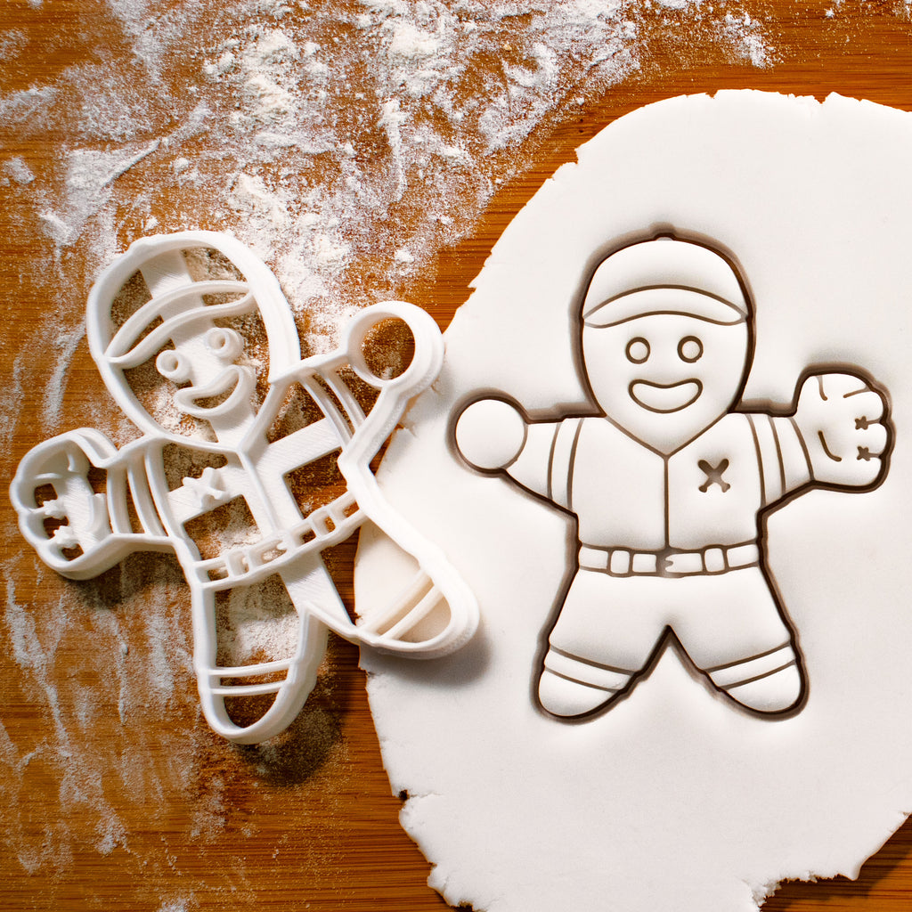 Baseball Gingerbread Cookie Cutter – Bakerlogy