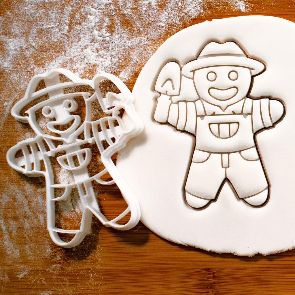 Gingerbread Farmer Cookie Cutter – Bakerlogy
