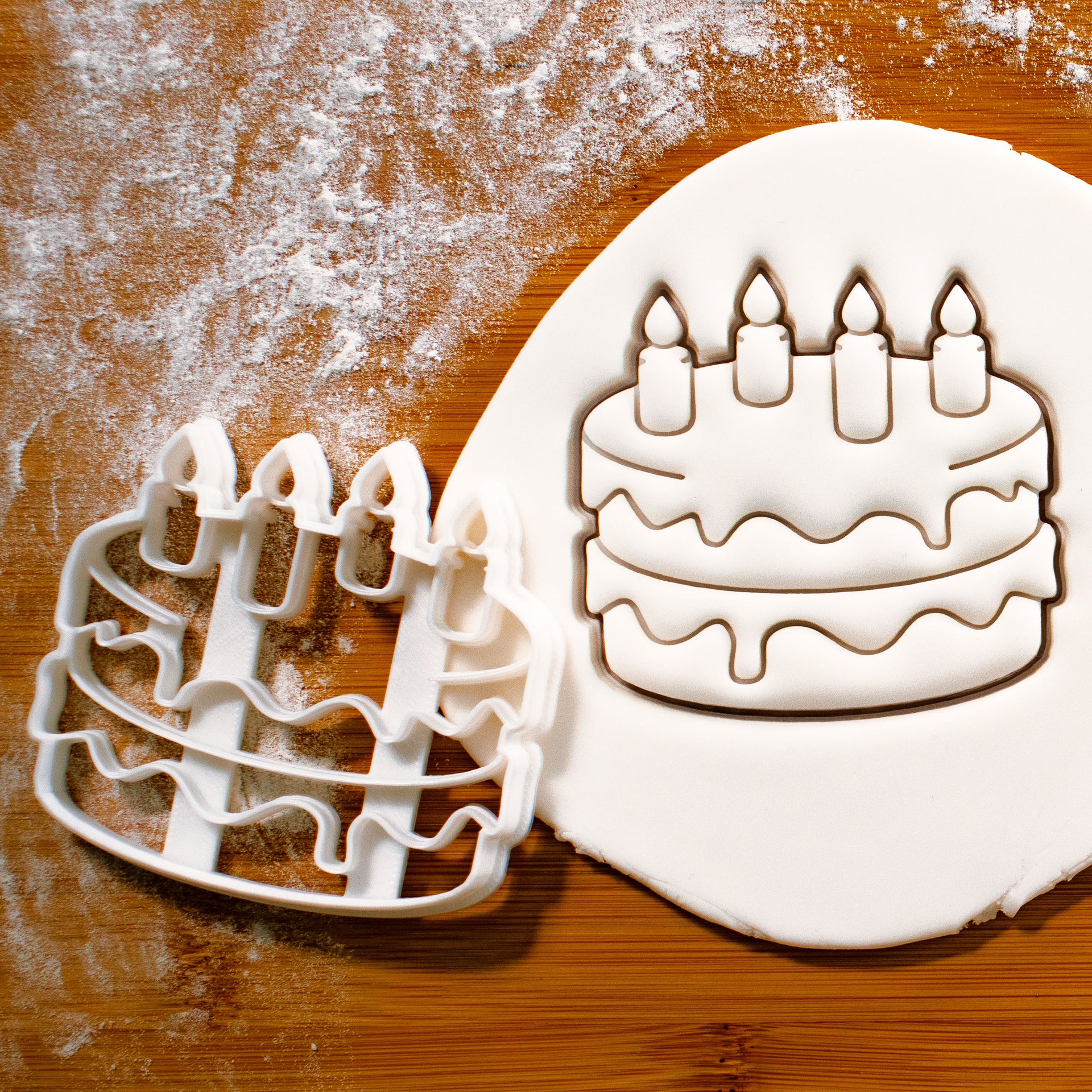 Birthday Cake Cookie Cutter – Bakerlogy