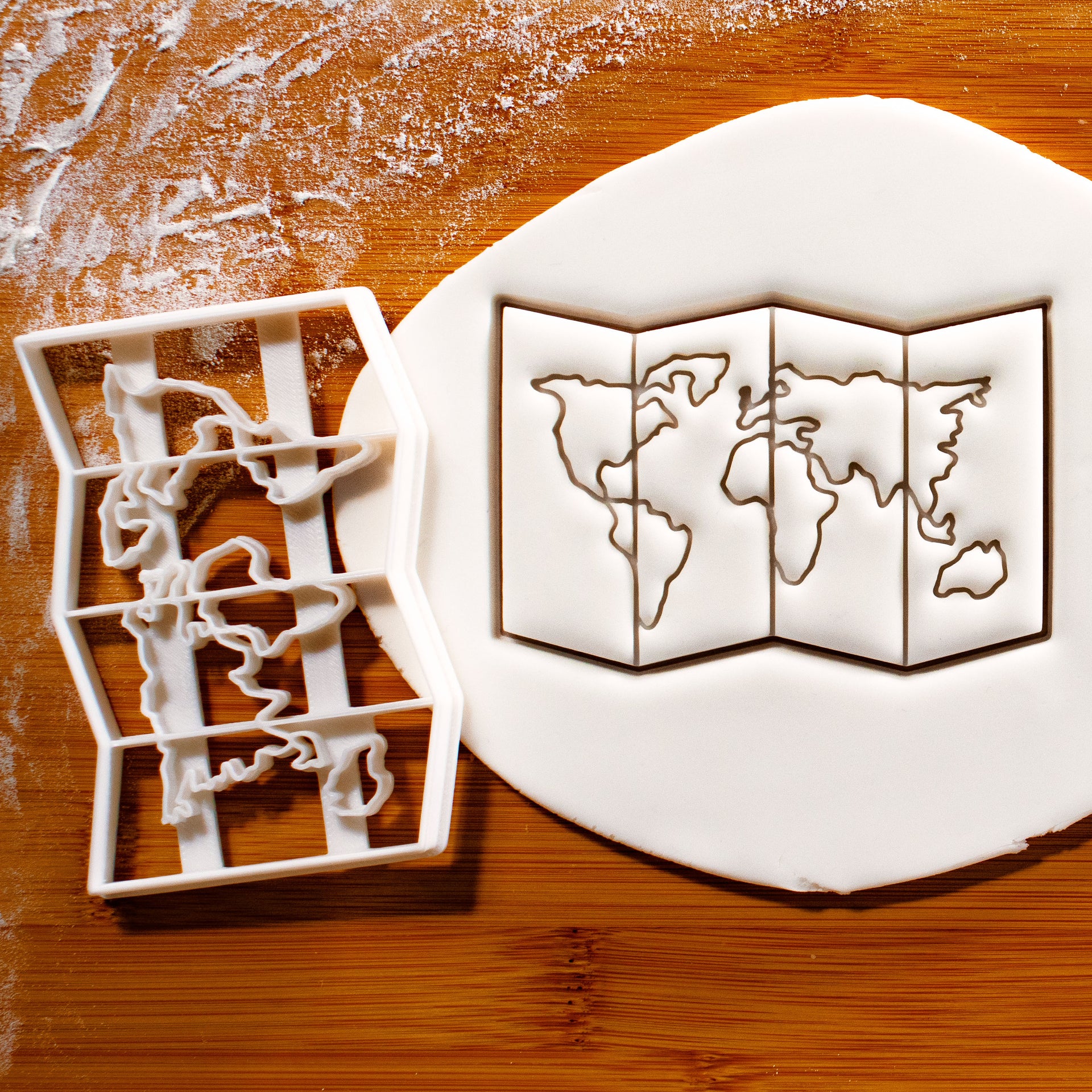World Map Cookie Cutter – Bakerlogy