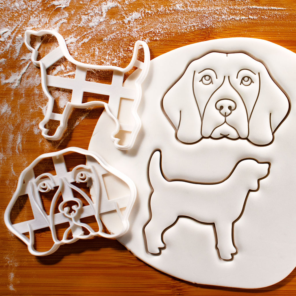 Set of 2 Beagle Cookie Cutters – Bakerlogy