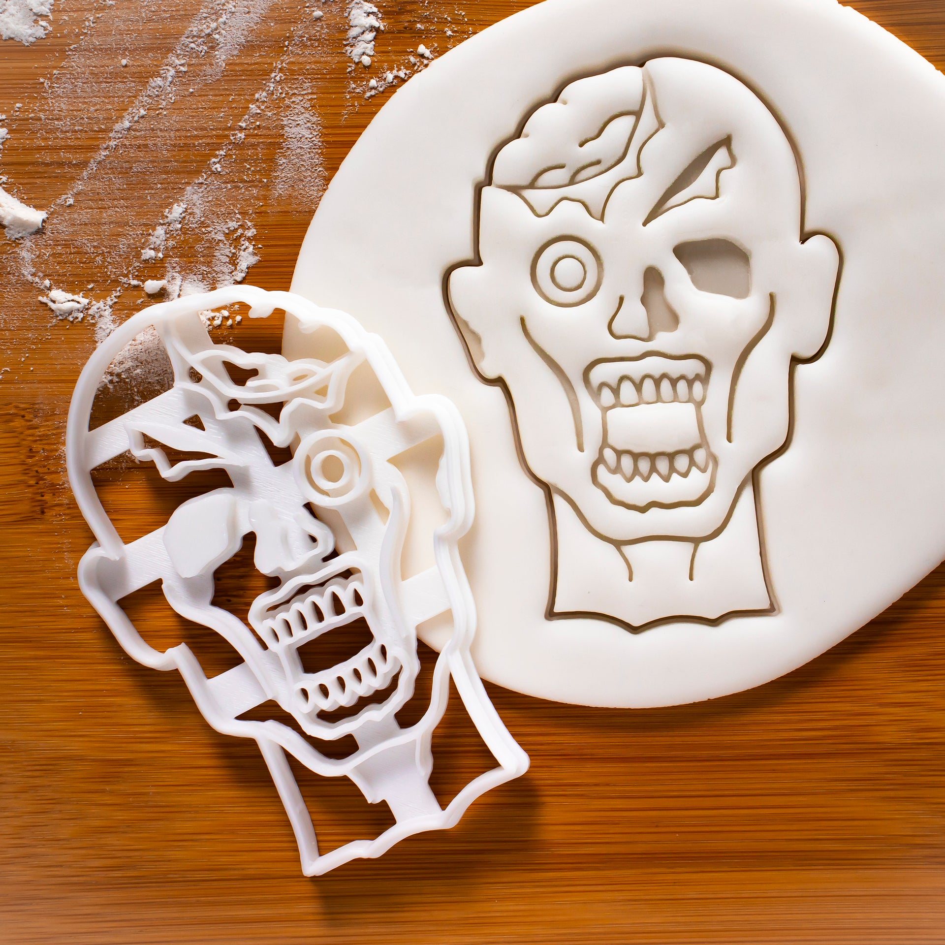Zombie Head Cookie Cutter – Bakerlogy